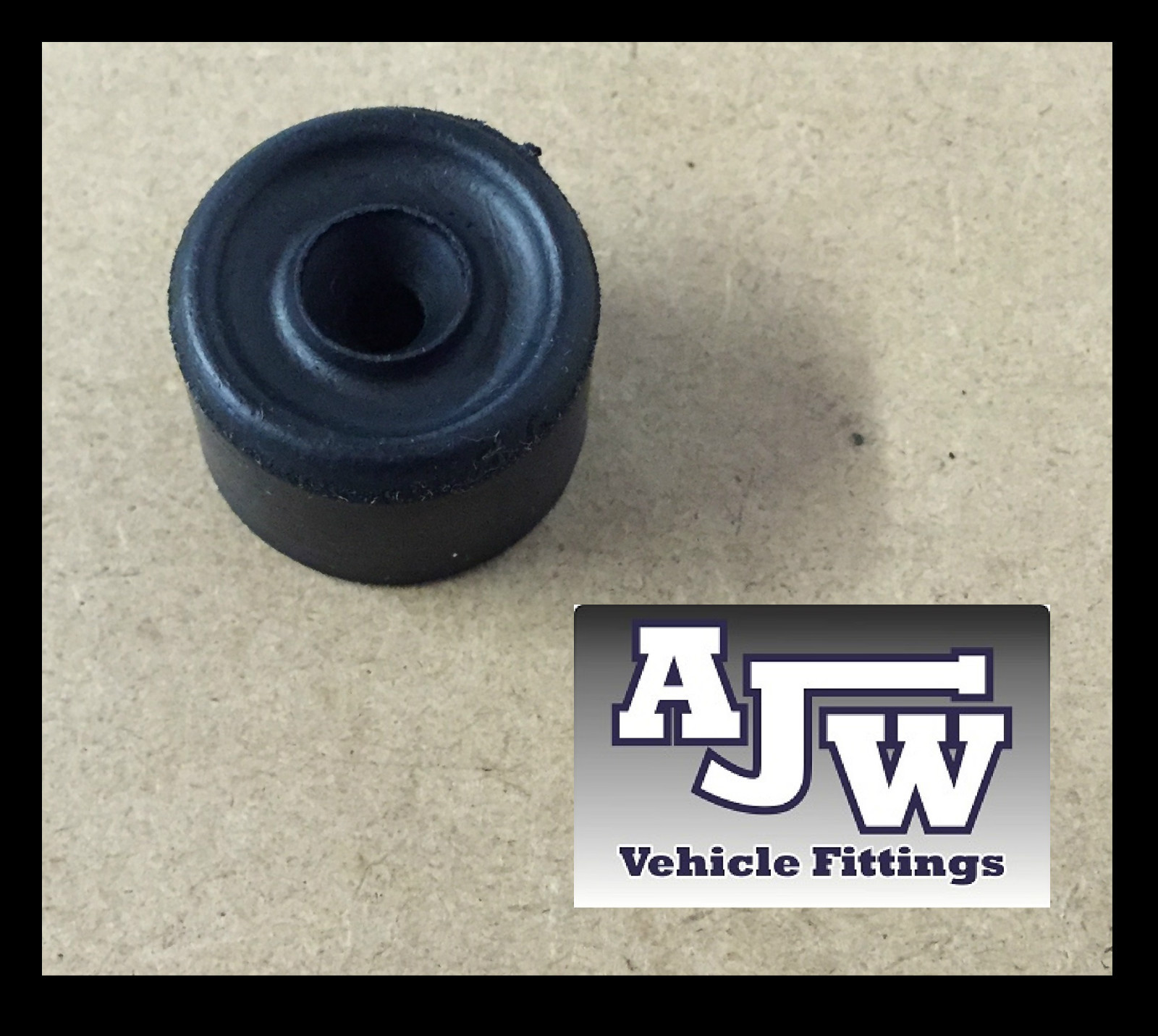 6 x Large Round Rubber Buffer Button Door Stop Dropside Horsebox ...