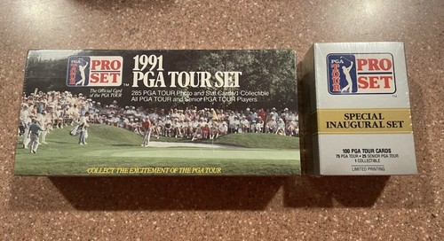 1990 and 91 Pro Set PGA Golf Cards Complete Sets John Daly ROOKIE Jack ...