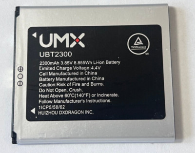 FOR UMX UBT2300 Unimax U696CL 2300mAh Battery Smart Phone OEM Original ...