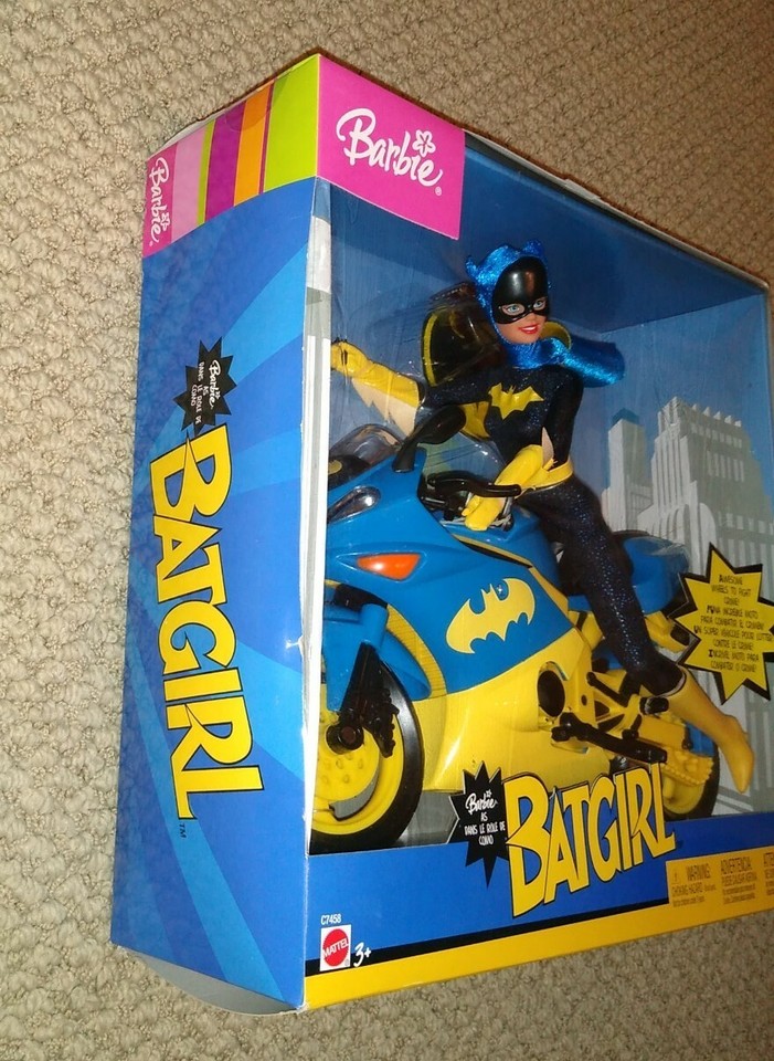 Barbie Batgirl Fight Crime Motorcycle by Mattel | eBay