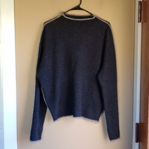 COS oversized cozy minimalist classic Gray wool Sweater Size S | eBay