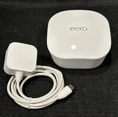 eero Mesh Wi-Fi Router (Model J010001) w/ Adapter – Dual-Band 802.11ac ...