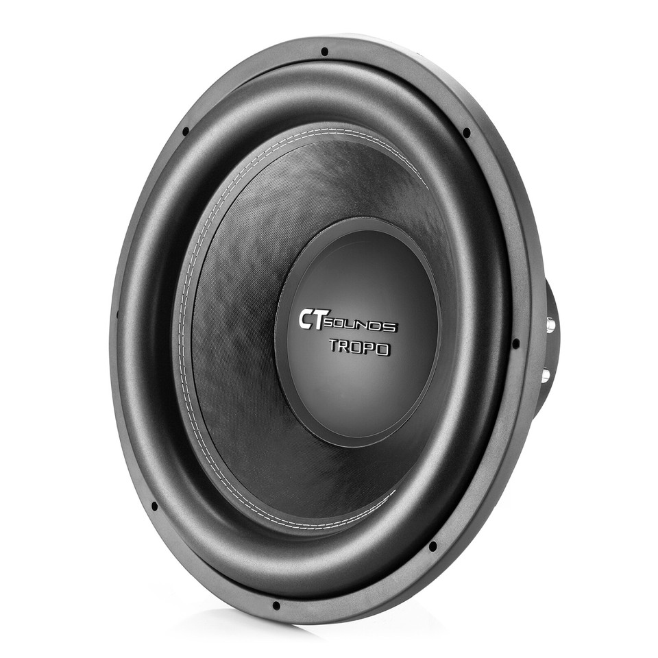 CT Sounds TROPO-18-D2 1300 Watt Max Power 18 Inch Car Subwoofer - Dual ...
