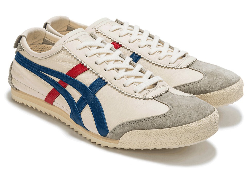 Onitsuka Tiger NIPPON MADE MEXICO 66 DELUXE 1181A435 BLACK WHITE BIRCH ...