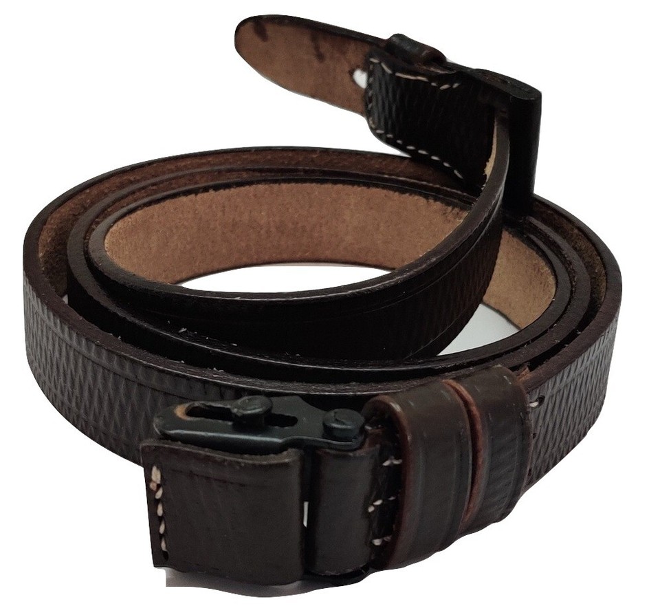 WWII German K98 Yugoslavian 1948 M48 M48A M48B Dark Brown Leather Rifle ...