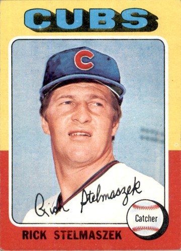 1975 Topps Baseball Rick Stelmaszek Chicago Cubs #338 | eBay