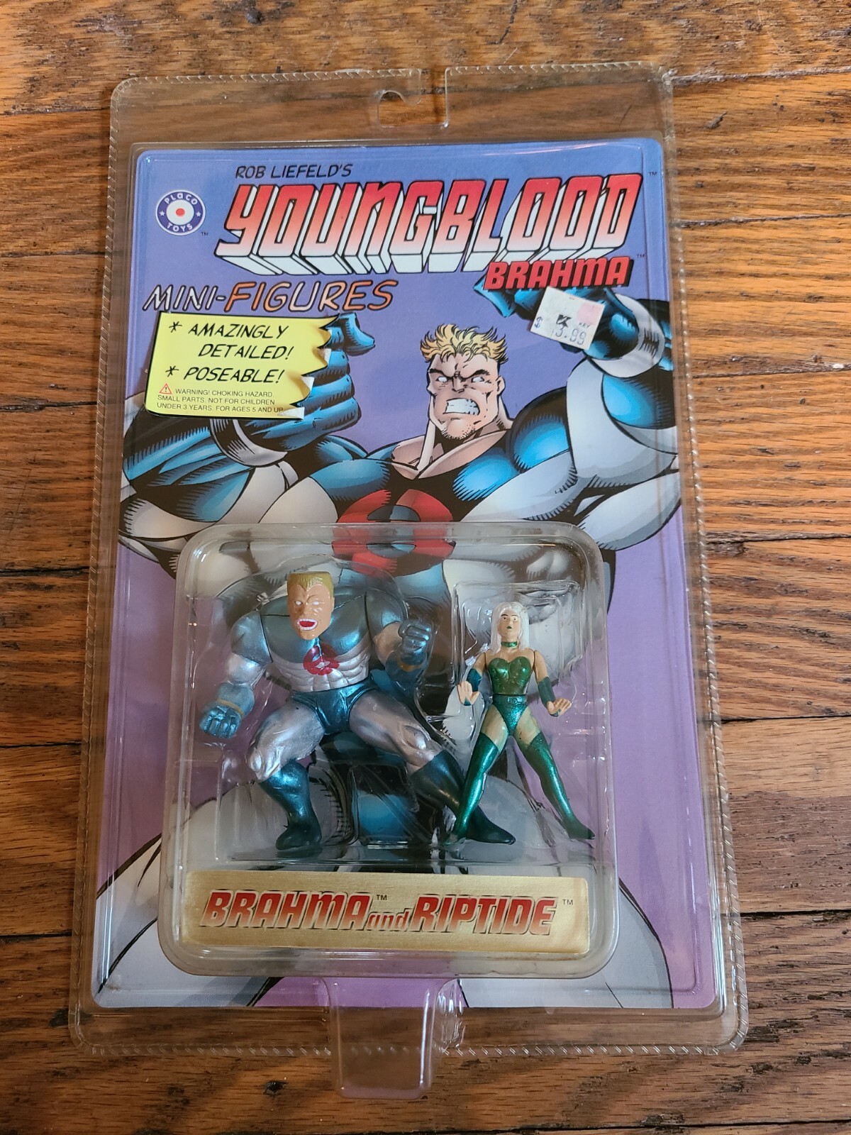 Youngblood Mini Figures Brahma And Riptide 1995 | eBay