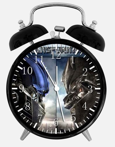 Transformers Alarm Desk Clock 3.75" Home or Office Decor W180 Nice For ...