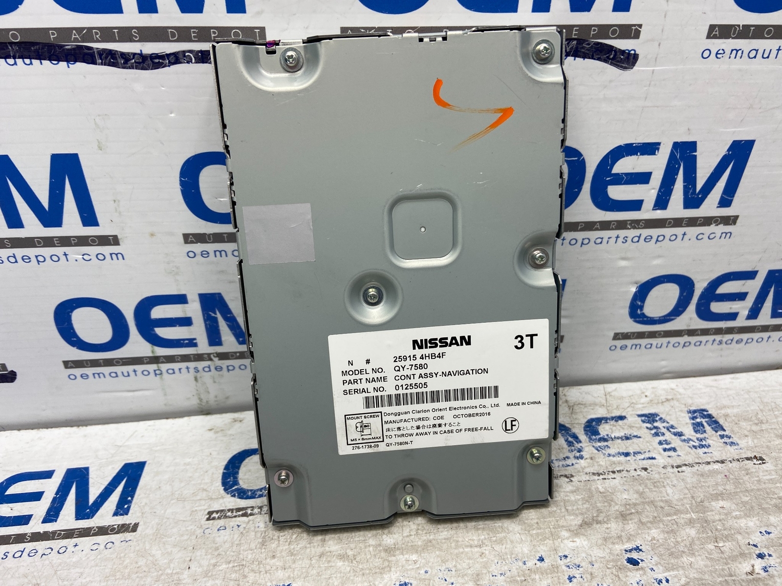 2017 17 NISSAN PATHFINDER navigation control module driver assist ...