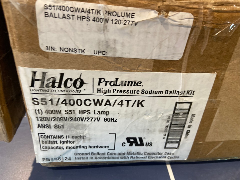 Halco Lighting Technologies S51/400CWA/4T/K 55124 400W LU S51 4T Kit | eBay