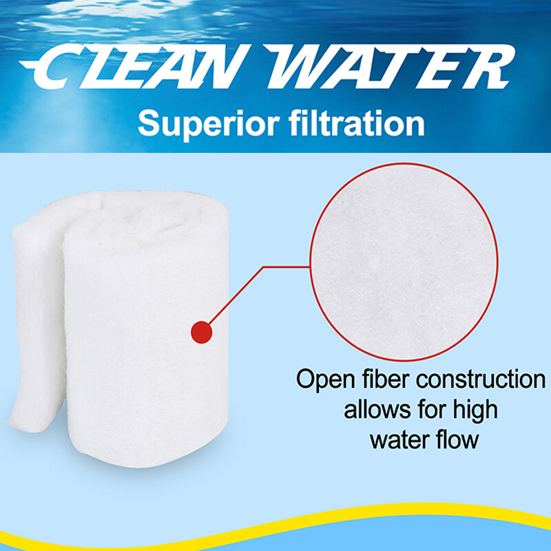 8D Aquarium Filter Media 8-Layer Filter Pads Bio Sponge Foam for Fish ...