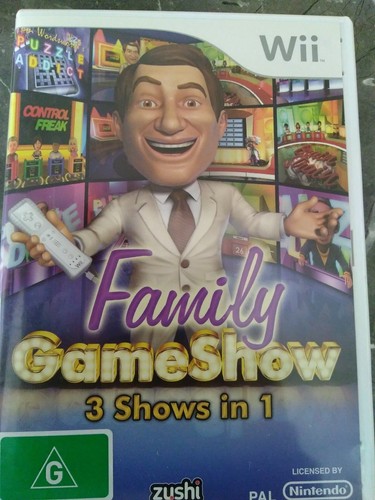 Wii family Game Show 3 in 1 Nintendo Wii PAL Very Good Condition | eBay