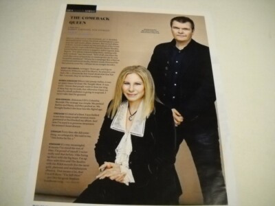 BARBRA STREISAND Rob Stringer THE COMEBACK QUEEN original 2014 Promo ...