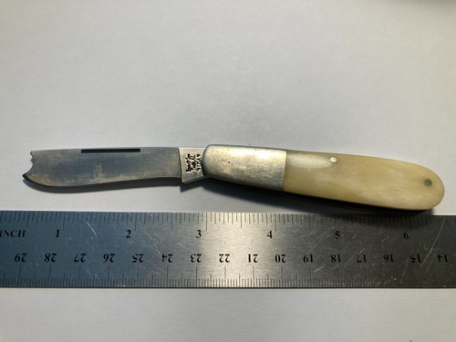 Bear MGC USA Smooth Bone One Arm Razor Knife | eBay