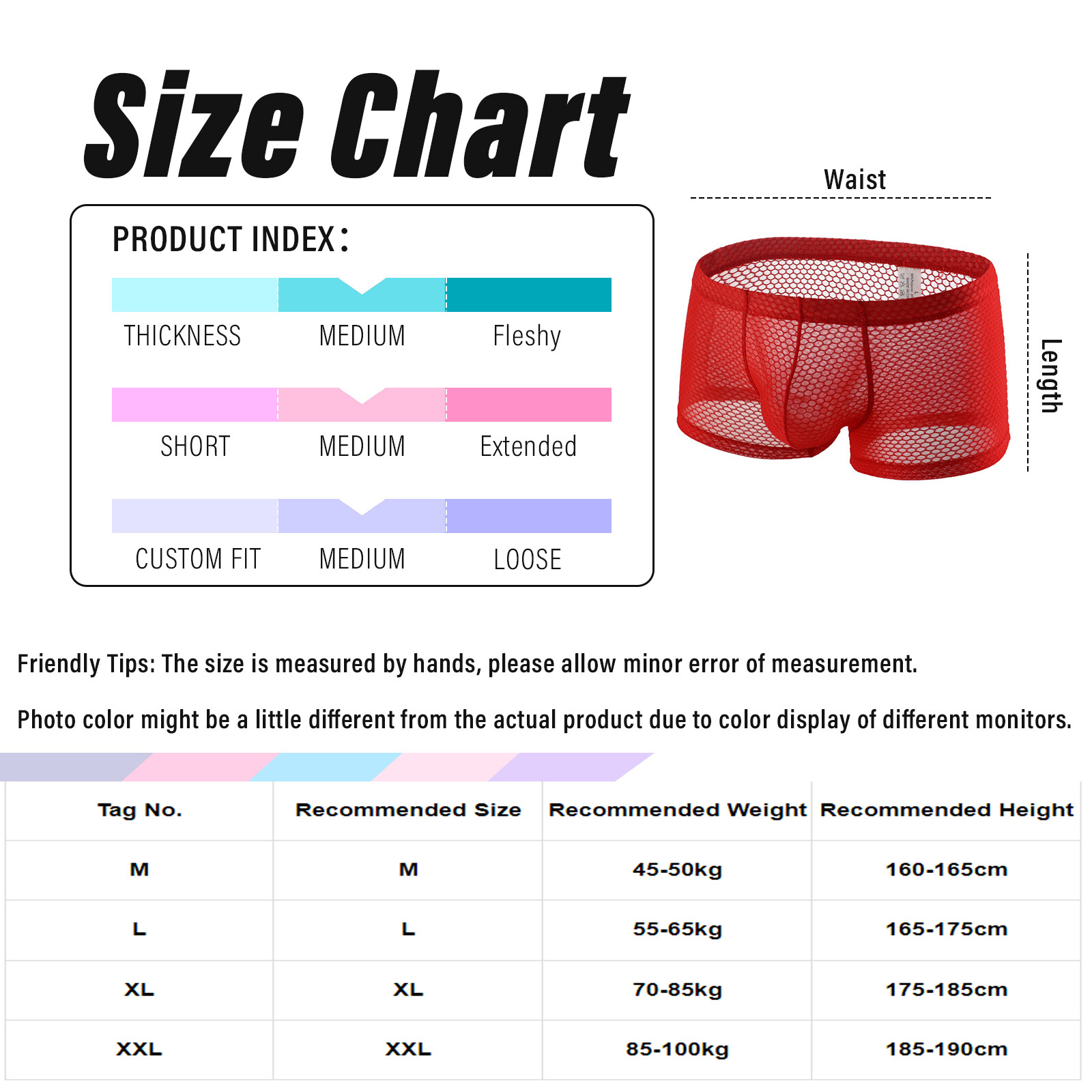 Mens Sexy Mesh Boxer Briefs See Through Boxershorts Sheer Pouch Shorts ...