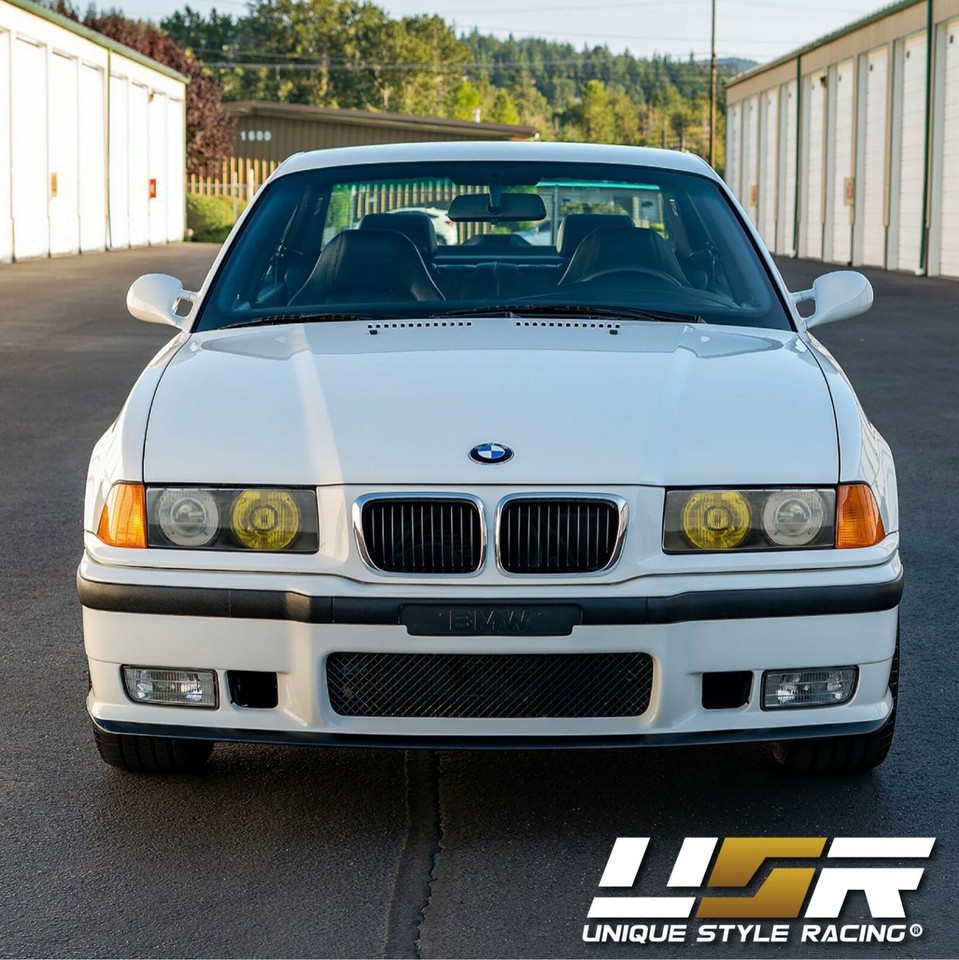 French Yellow/Clear GLASS Lens DEPO Euro Hella Projector Headlights For ...