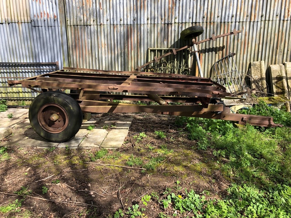 Ferguson tipping tractor trailer | eBay UK