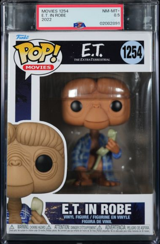 E.T. "In Robe" Movies 1254 Funko Pop! PSA 8.5 NM-MINT+ | eBay