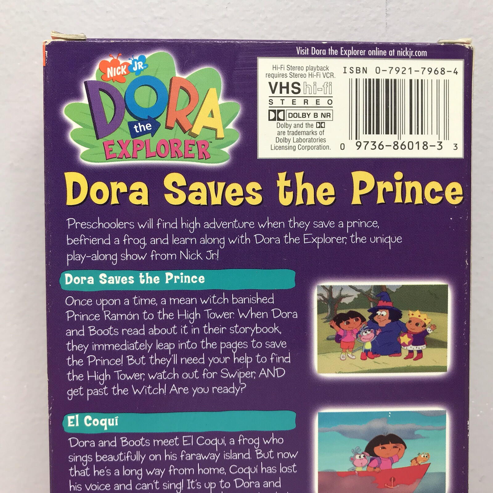 Dora The Explorer Dora Saves The Prince Vhs