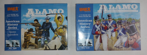 Imex 1:72 Mexico Alamo Infantry and Alamo Defenders Plastic Model Kits ...
