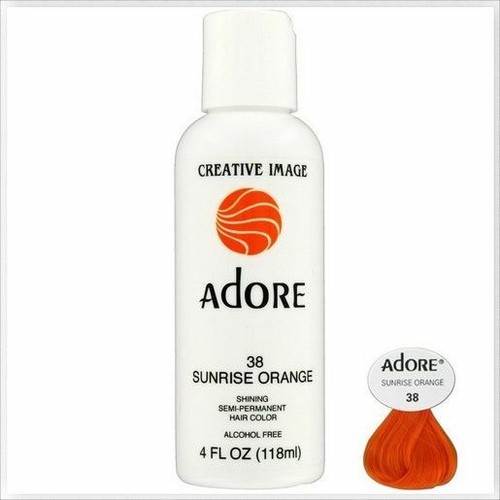 [ADORE] CREATIVE IMAGE SHINING SEMI-PERMANENT HAIR COLOR RINSE 4OZ ALL ...