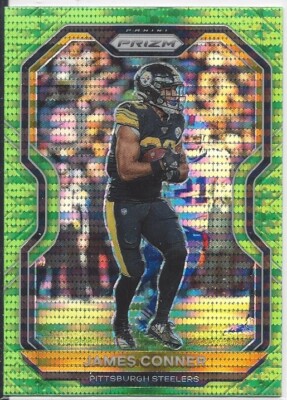 James Conner Green Pulsar 2021 Prizm Football | eBay