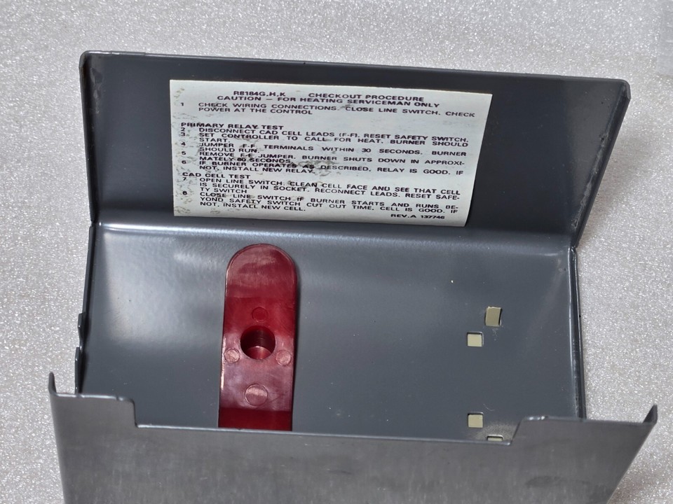 OEM Honeywell R8184G-1005 (R8184G1005) Oil Burner Control CAD Cell ...