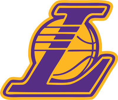LA Los Angeles Lakers Basketball NBA Vinyl Sticker Decal Car Bumper ...