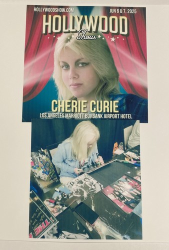Cherie Currie Signed "The Runaways" LP – "Cherry Bomb" Art & Lyrics ...