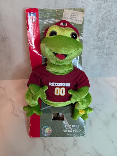 NFL Washington Redskins Frogz Dances & Sings ~ Gemmy | eBay