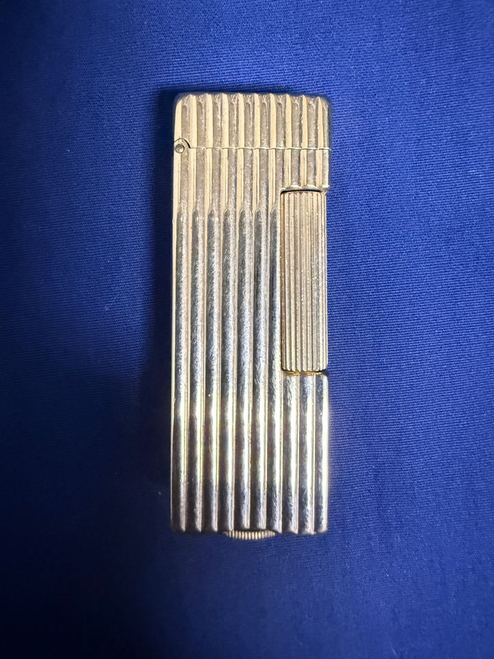 Alfred Dunhill “Rollalite” Vintage Pocket Lighter Patent 2102108 Fluted ...