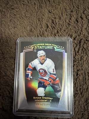 Bryan Trottier 2024-25 Upper Deck Stature Legend Card /1199 Islanders ...
