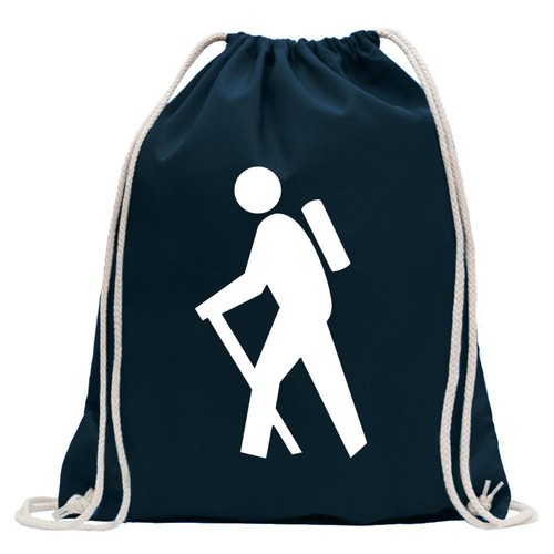 Pictogramme De Randonneur Sac À Dos Sportif Sac De Gym Avec Corde De ...