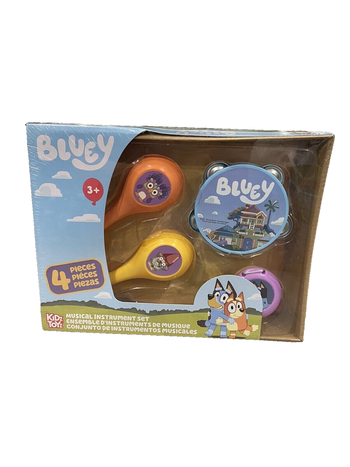 Bluey- 4 Piece Musical Instrument Toy Set | eBay