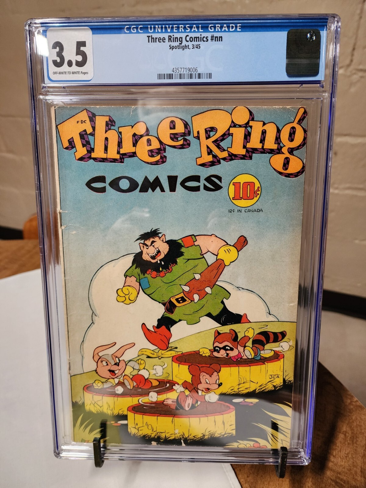 Three Ring Comics #1 CGC 3.5 March 1945 | eBay