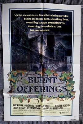 Burnt Offerings Movie Poster HORROR Style A BETTE DAVIS Oliver Reed ...