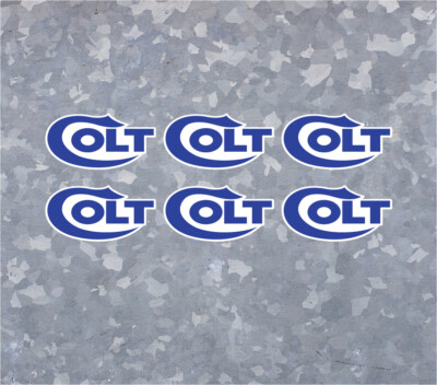 6x Set Colt Firearm Decals 1" x 2" Vinyl Decals Sticker U.S. Seller | eBay