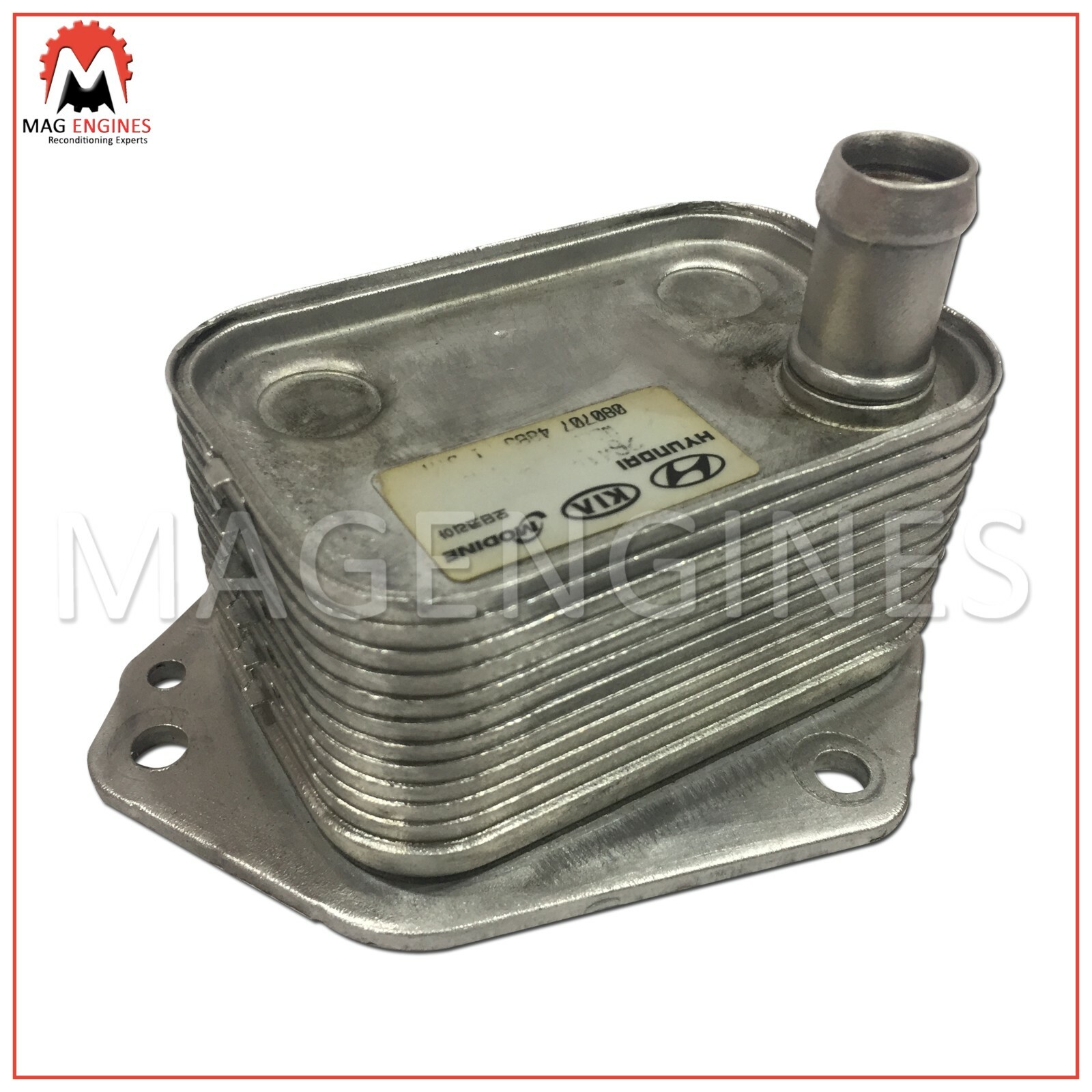 26410-2A300 OIL COOLER HYUNDAI D4FA FOR i20 GETZ ACCENT & KIA RIO 1.5 ...