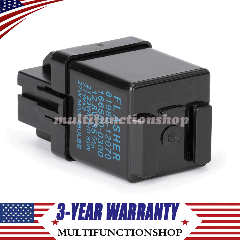 81980-12070 Flasher Turn Signal Hazard Relay 3-Pin For Toyota RAV4 ...