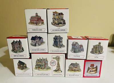 Vintage Collectible Liberty Falls Americana Collection Buildings Scenes ...