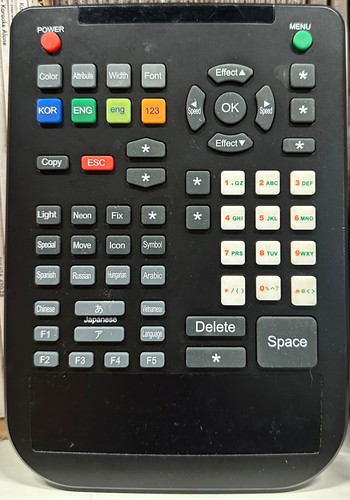 LARGE Remote Control For Single & Tri Color LED Sign ADSP-400NWT ADT w ...