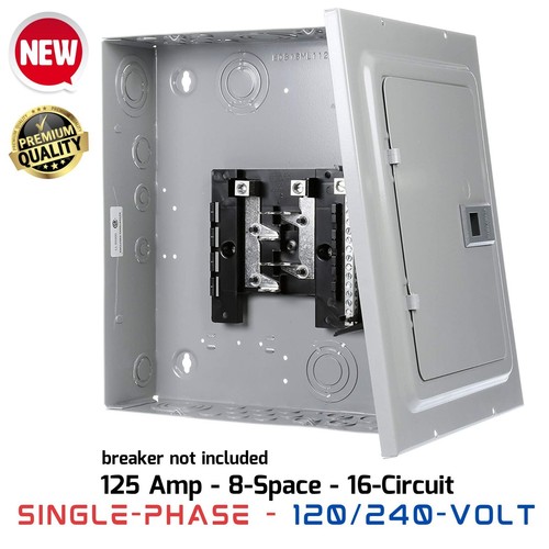 Indoor Main Lug Garage Sub Panel Surface Mount Load Center Electric ...