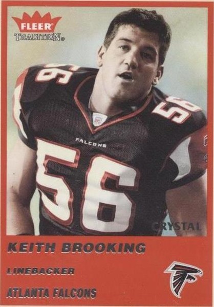2004 Fleer Tradition - Crystal #189 Keith Brooking /150 for sale online ...