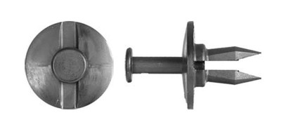Bumper Pad Blind Rivets 1/2" (12.7mm) Hole Size Black Nylon G.M ...
