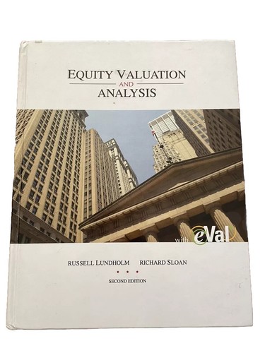 Equity Valuation and Analysis by Russell Lundholm | eBay