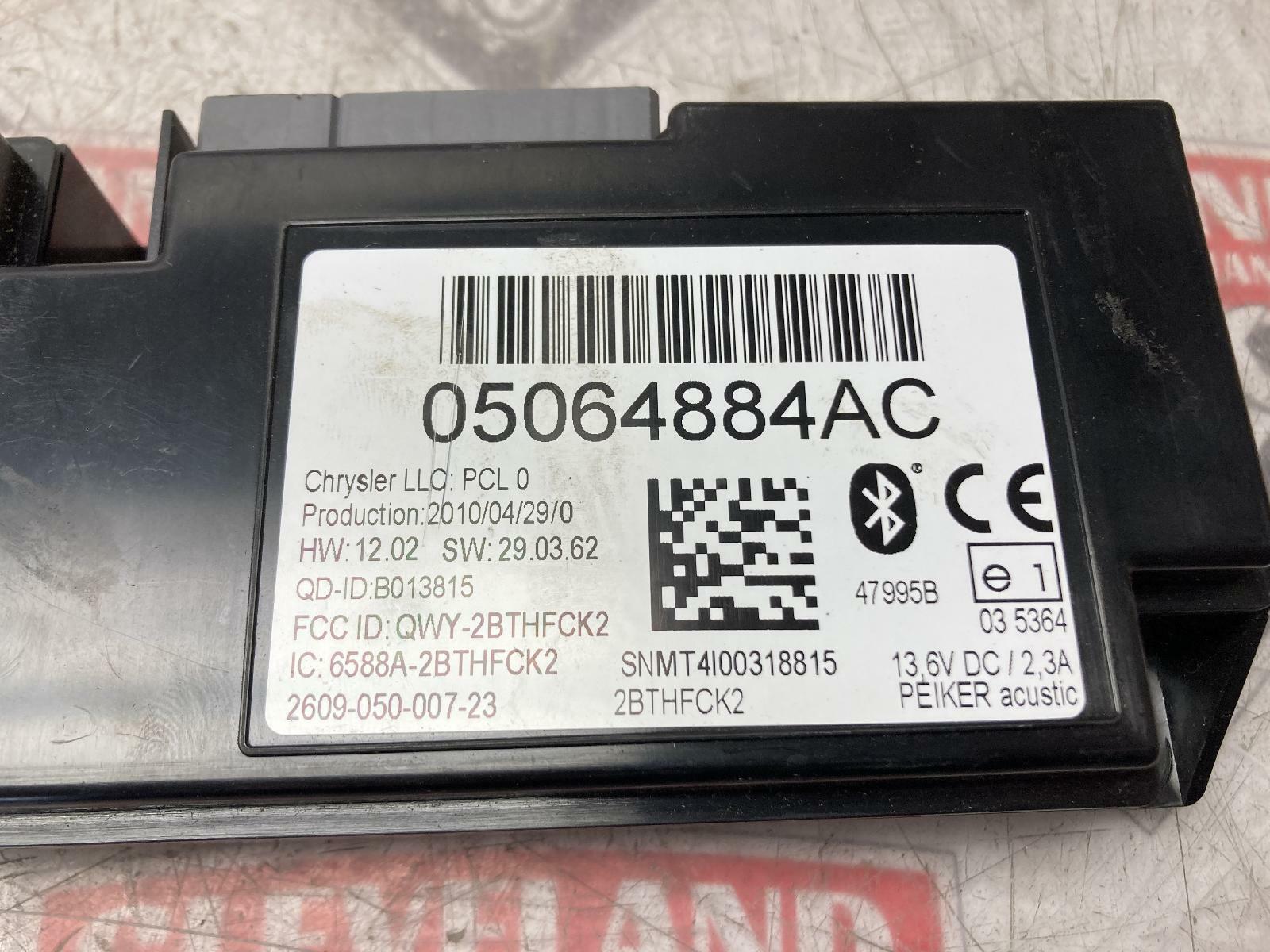 2008-2010 Mopar OEM Telematics Bluetooth Hands Free UConnect Module ...