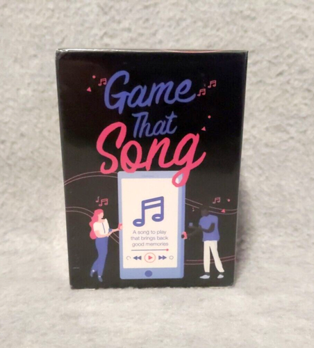 Game That Song Party Card Game for Music Lovers, Family, Adults, Teens ...
