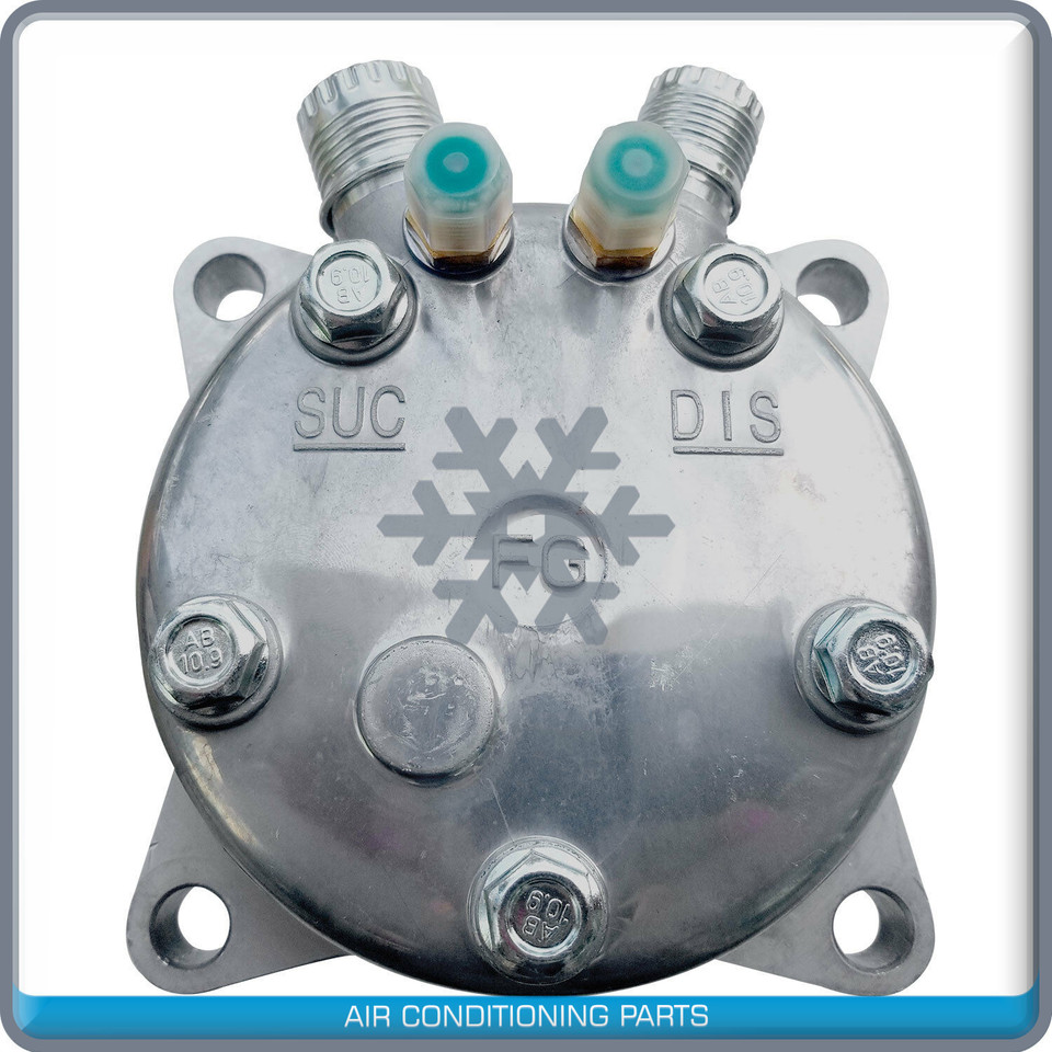 New AC Compressor Vintage - Universal style - 508/ H14 - 12V - 7 Groove ...