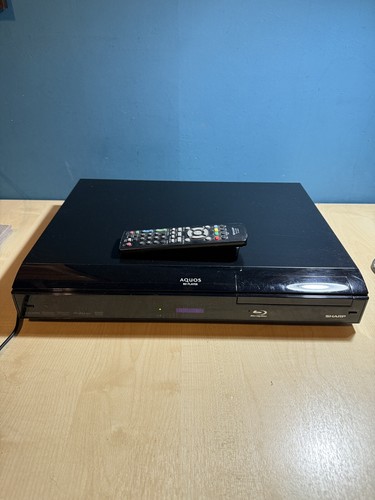 SHARP AQUOS BLU-RAY Disc Player DVD BD-HP21H Black HDMI + Remote ...