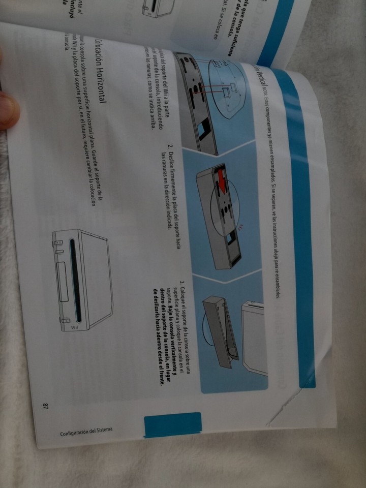 Nintendo Wii Operations Manual w/ INSERTS (Club Nintendo, Quick Start ...